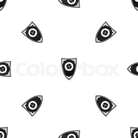 Shield Pattern Repeat Seamless In Black Color For Any Design Colourbox Shield Pattern Repeat Seamless In Black Color For Any Design Colourbox