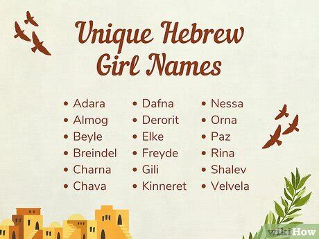 Sephardic Jewish Girl Names