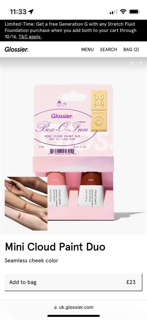 The Packaging Of The Or Collab Rglossier