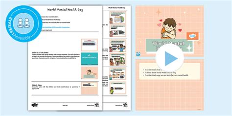 World Mental Health Day Eyfs Assembly Pack Teacher Made