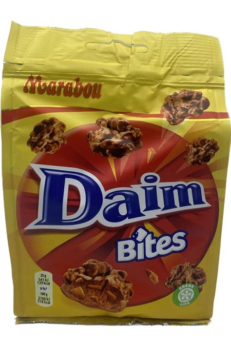 Marabou Daim Bites Mısır Gevrekli Bademli Karamel Dolgulu Sütlü