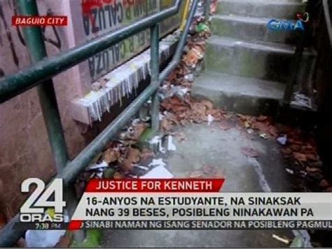 16-anyos na estudyante, na sinaksak nang 39 beses, posibleng ninakawan pa - video Dailymotion
