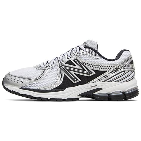 New Balance 860v2 Серебристые кроссовки унисекс черные ML860XD купить ...