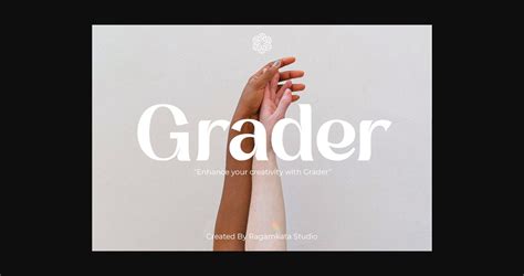 Grader Font Font Canyon