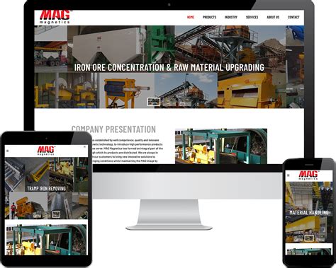 website design for industry and magnetic gk web agency