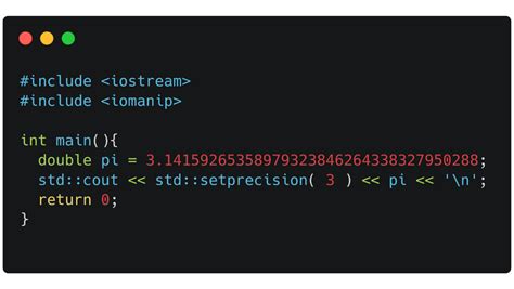 Using The Iomanip C Library Terminal Root