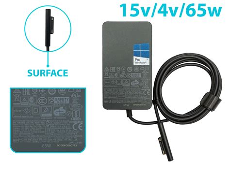 Cargador Microsoft Surface 15v 4v 65a Original
