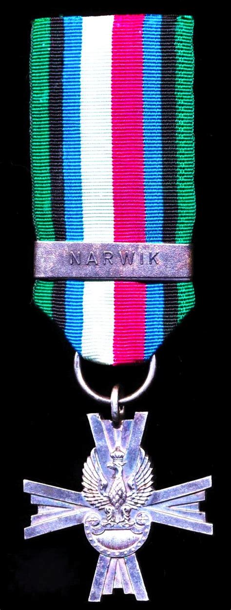 Aberdeen Medals Poland Republic The Cross Of Combat Action Of The Polish Armed Forces In