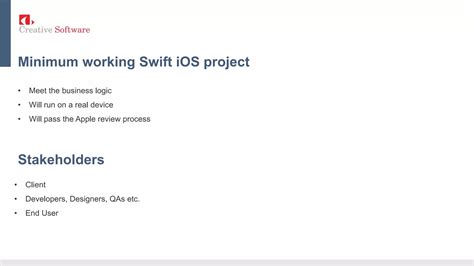 Is Your Swift Ios Project Ready To Deploy Ppt