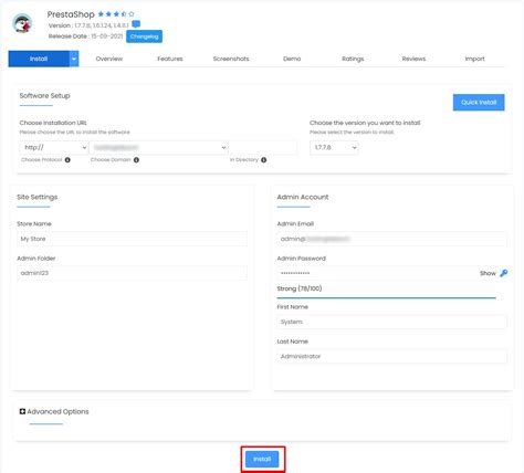 How To Install Prestashop In Cpanel From Softaculous