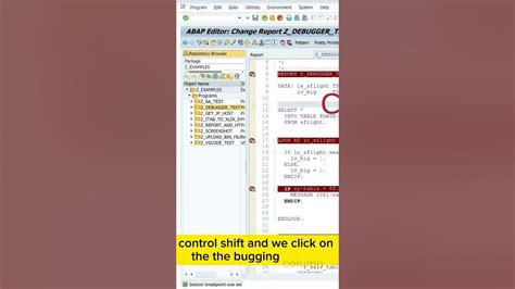 debug abap abap debugging shorts youtube