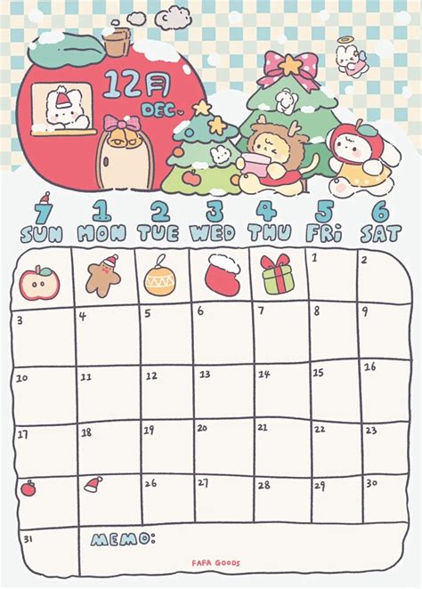 可爱计划表｜打卡表来啦｜最爱圣诞月啦 花瓣网