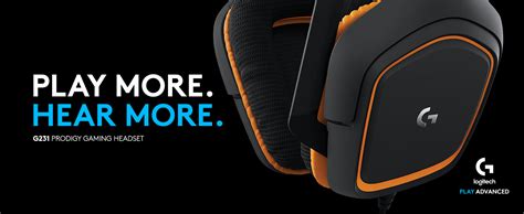 Logitech G230 Micro Casque Gaming Noir Amazonfr Jeux Vidéo