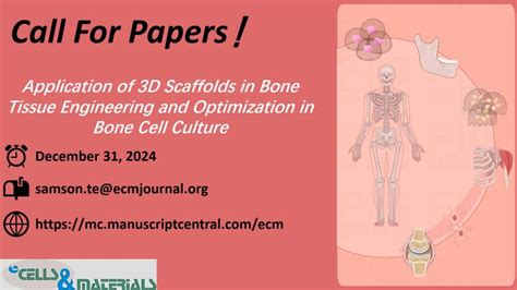 Callforpapers Ecm Scientificresearch Cfp Openaccess Bone