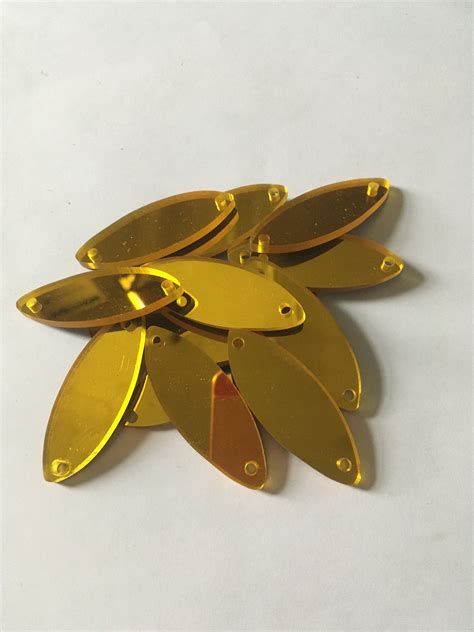 Mirrored Plexiglass In Specialty Shapes Ovals And Triangles Etsy