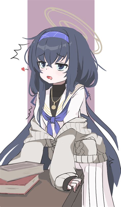 Mapotofu Crcj7242 Ui Blue Archive Blue Archive Commentary Request 1girl Black Hair