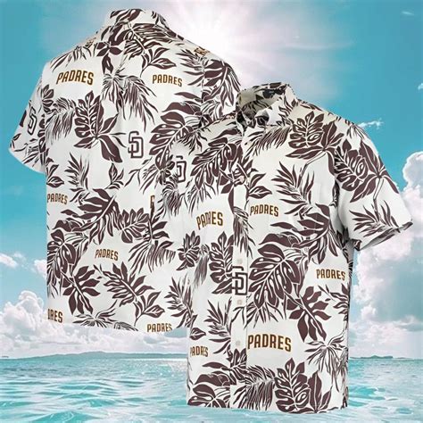 San Diego Padres Hawaiian Shirt By Reyn Spooner White