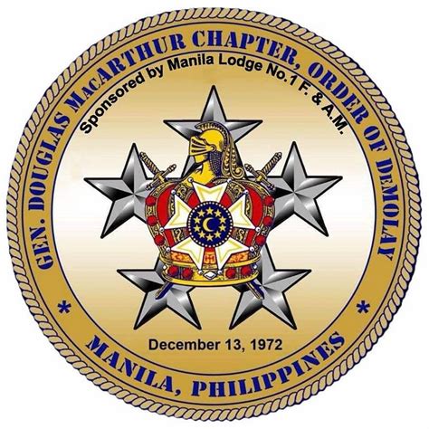 Gen Douglas Macarthur Chapter No 12 Order Of Demolay
