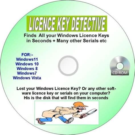 Licence Finder Detective Find Your Product Keys Etc For Windows Other Softwarr Ebay Uk
