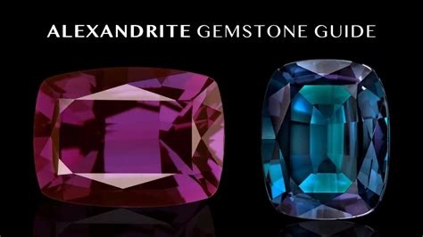 Alexandrite Gemstone Guide Fine Art Minerals