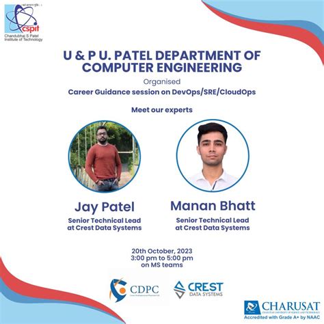 Cspitce Cspit Charusat Crestdatasystems Espertsession Careerguidance Ce Cspit