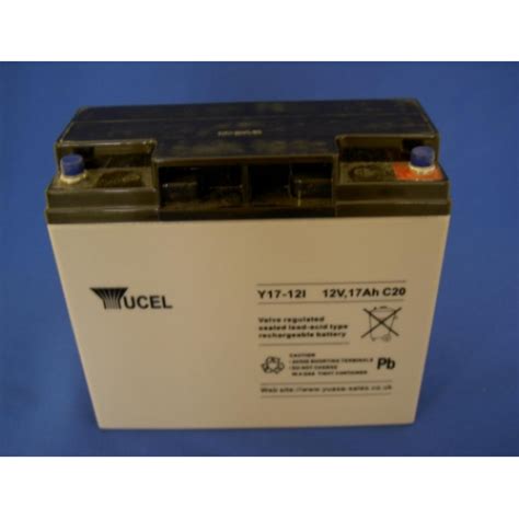 Yucel Y17 12 12v 17amp Sealed Lead Acid Battery