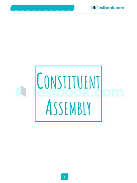 Constituent Assembly Pdf