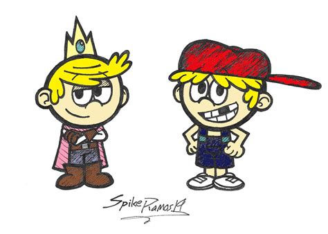 Lexx And Leif Loud By Spikeramos In Color By Alextheanimator On Deviantart