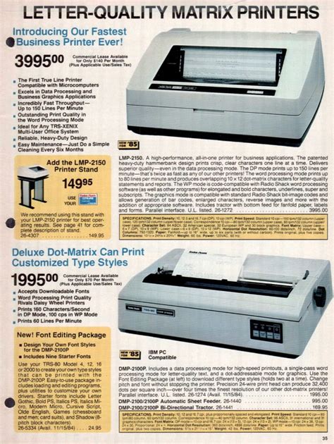 Remember Vintage Dot Matrix Printers Like These From The 70s And 80s Click Americana