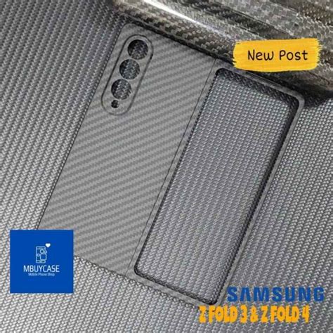 Promo CASE CARBON FIBER SAMSUNG Z FOLD 3 4 Casing Z FOLD3 ZFOLD FOLD4 Diskon 33 Di Seller
