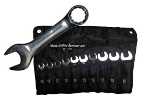 Combination Stubby Spanner Set