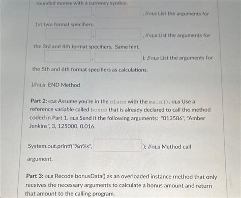 Solved Part 1 Ets Code A Public Instance Method Receives At