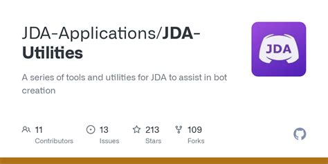 github jda applications jda utilities a series of tools and