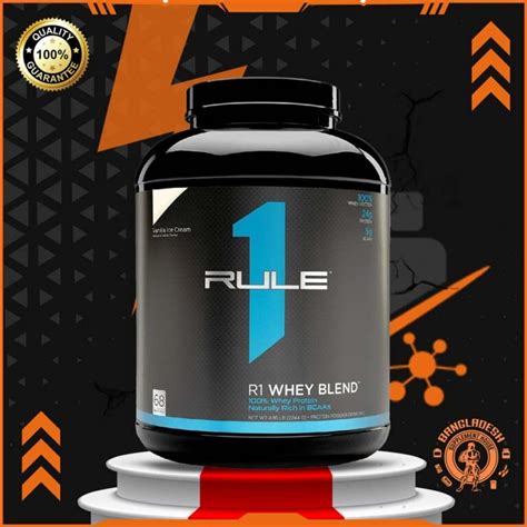 Rule 1 Whey Blend Protein 60 Servings Bangladesh Supplement House