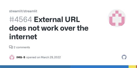 External Url Does Not Work Over The Internet · Issue 4564 · Streamlit