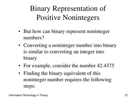 PPT Chapter 3 Representing Numbers And Text In Binary PowerPoint Presentation ID 6121121