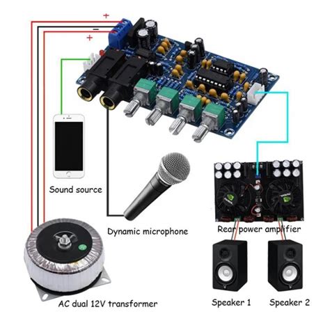 Modulo Preamplificador Para Microfono Xh M173 Pt2399