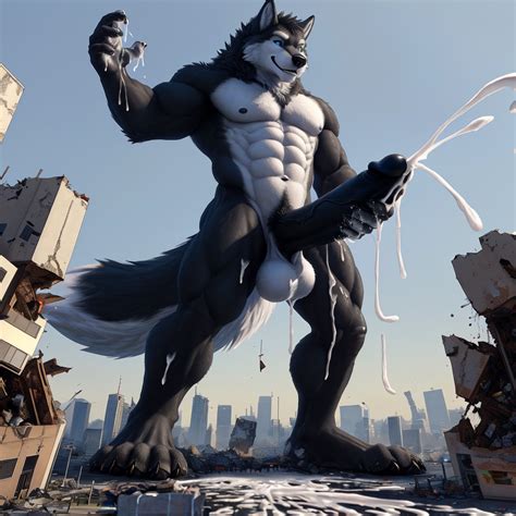 Rule 34 Building City Cum Destruction Furry Macro Male Penis Stomp