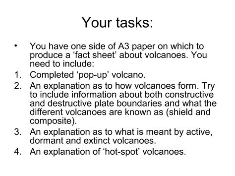 Lesson 2 Volcanoes Ppt