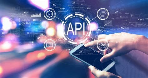 Api Application Programming Interface Concept With Person Using A