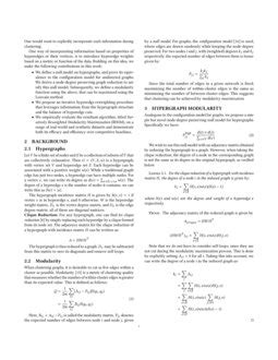 Hypergraph Clustering A Modularity Maximization Approach DeepAI