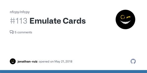 Emulate Cards Issue Nfcpy Nfcpy GitHub