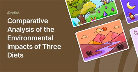 Comparative Analysis Of The Environmental Impacts Of Three Diets