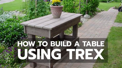 Trex Deck Patio Table At Jenny Abate Blog