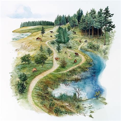 Wildlife Corridors And Protection Areas Illustrating The Creation And Maintenance Of Safe