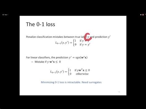 free video loss minimization in machine learning lecture 22 from
