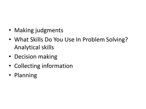 Problem Solving Method Ppt