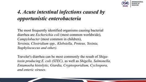 Lect 1 Acute Intestinal Infectionspptx Infectious Pptx Digestive