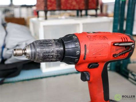 Milwaukee Dewalt Drills And Klein Voltage Tester Roller Auctions