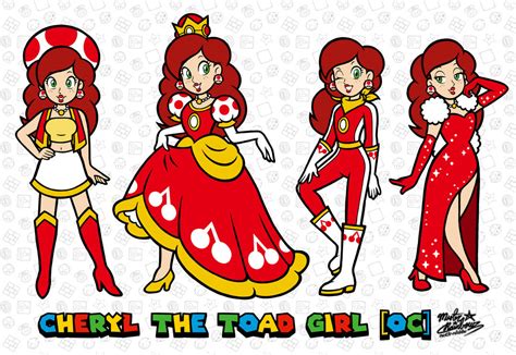C 2d Mario Art Style Toad Girl Cheryl Oc By Mast3r Rainb0w On Deviantart C 2d Mario Art Style Toad Girl Cheryl Oc By Mast3r Rainb0w On Deviantart